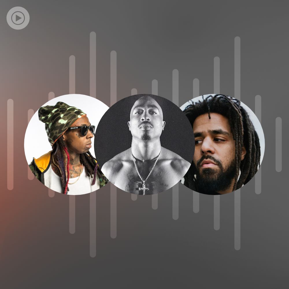 Tupac Shakur, Lil Wayne, J. Cole, DMX, Wu-Tang Clan, Inspectah Deck ...