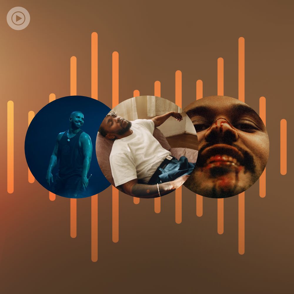 Kendrick Lamar, Drake, The Weeknd, Kanye West Radio • Low variety