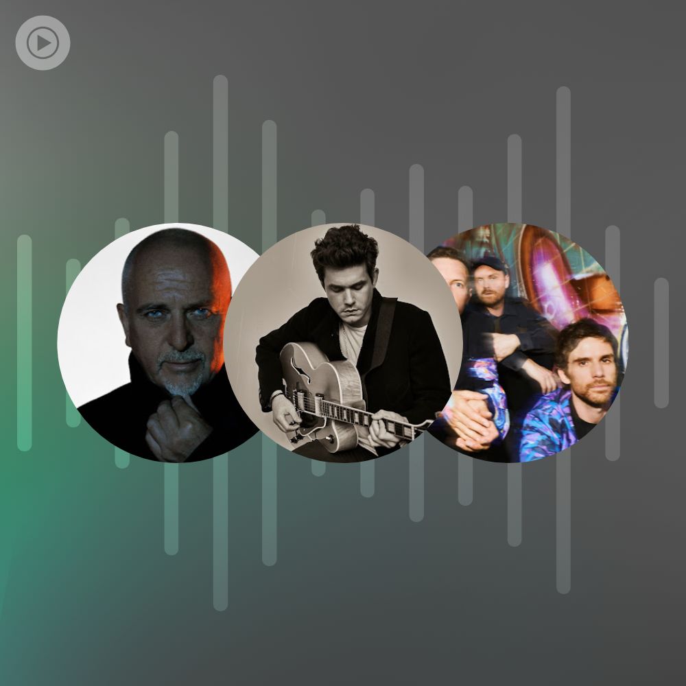 John Mayer, Peter Gabriel, Coldplay, Eric Clapton, U2, Michael Jackson ...