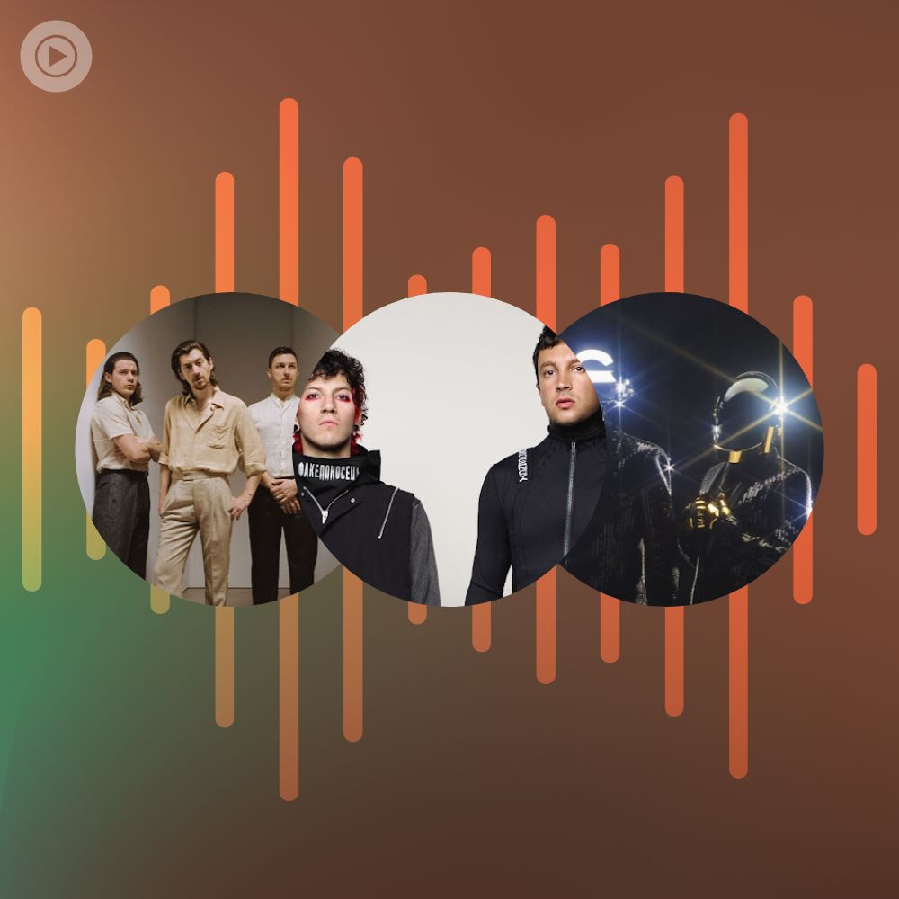 Twenty One Pilots, Arctic Monkeys, Daft Punk, System of a Down, Alice ...