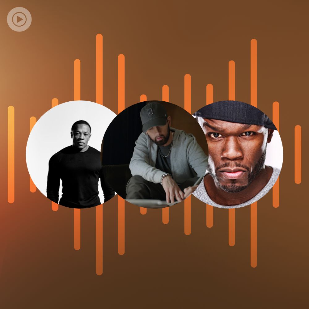 Eminem, Dr. Dre, 50 Cent, Kendrick Lamar, Snoop Dogg, Ice Cube, N.W.A ...