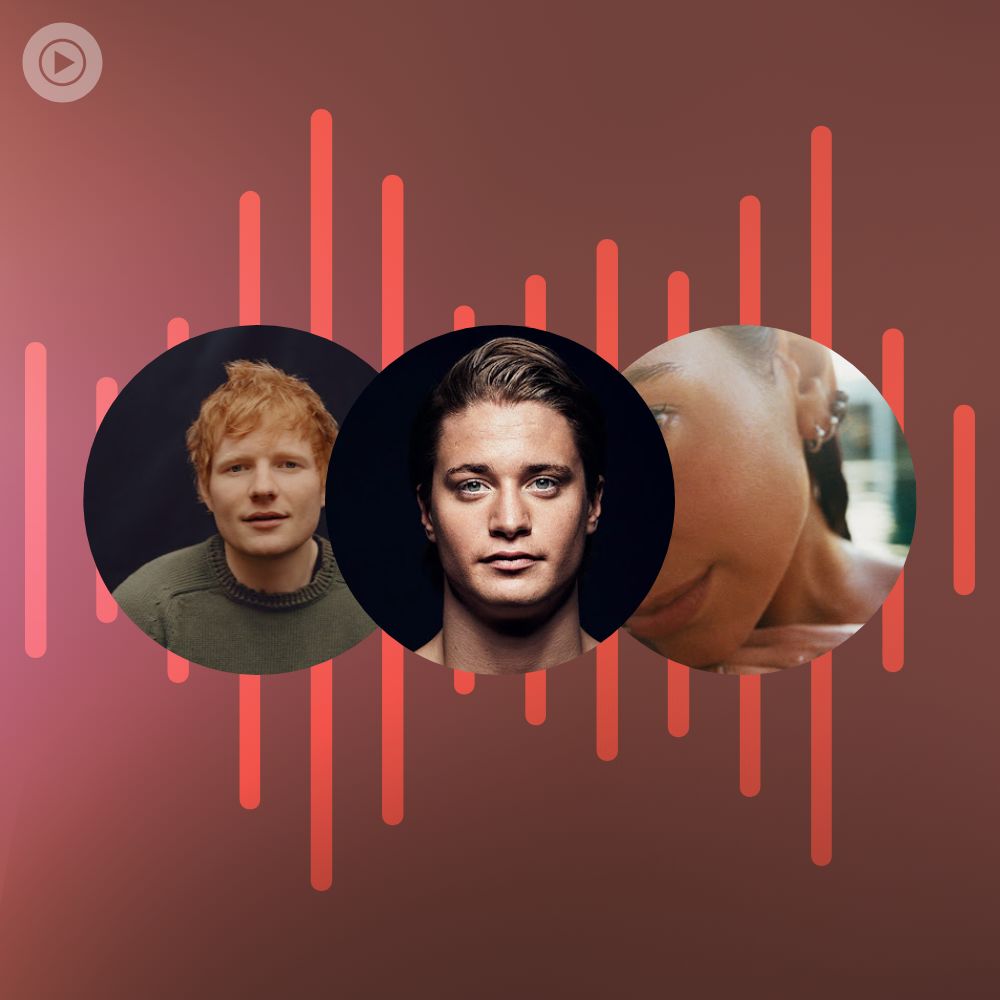 Kygo, Ed Sheeran, Dua Lipa, OneRepublic, Coldplay, Imagine Dragons ...