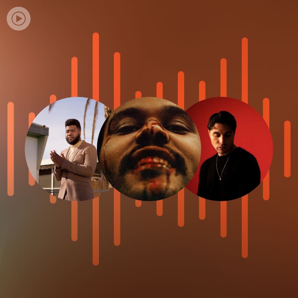 The Weeknd, Khalid, Black Atlass, Post Malone, Joji, XXXTENTACION ...