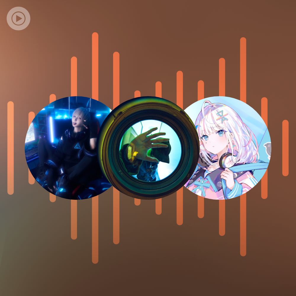 Eve, Mafumafu, *Luna, Orangestar, Yorushika, Mega Terra Zero, Hoshimachi Suisei, Zutomayo, Ado ...