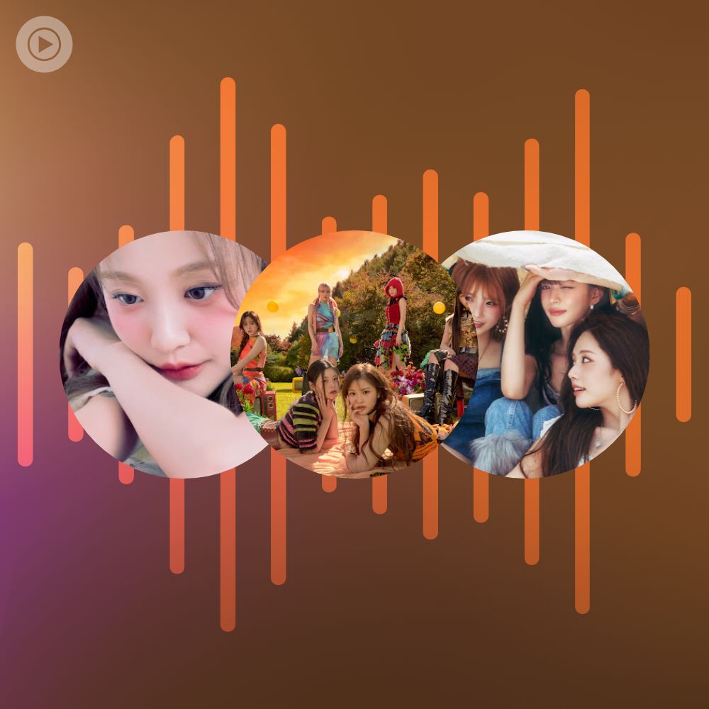 NMIXX, Bolbbalgan4, fromis_9, Red Velvet, Younha, IU, tripleS, IVE, QWER, KyoungSeo, H1-Key ...